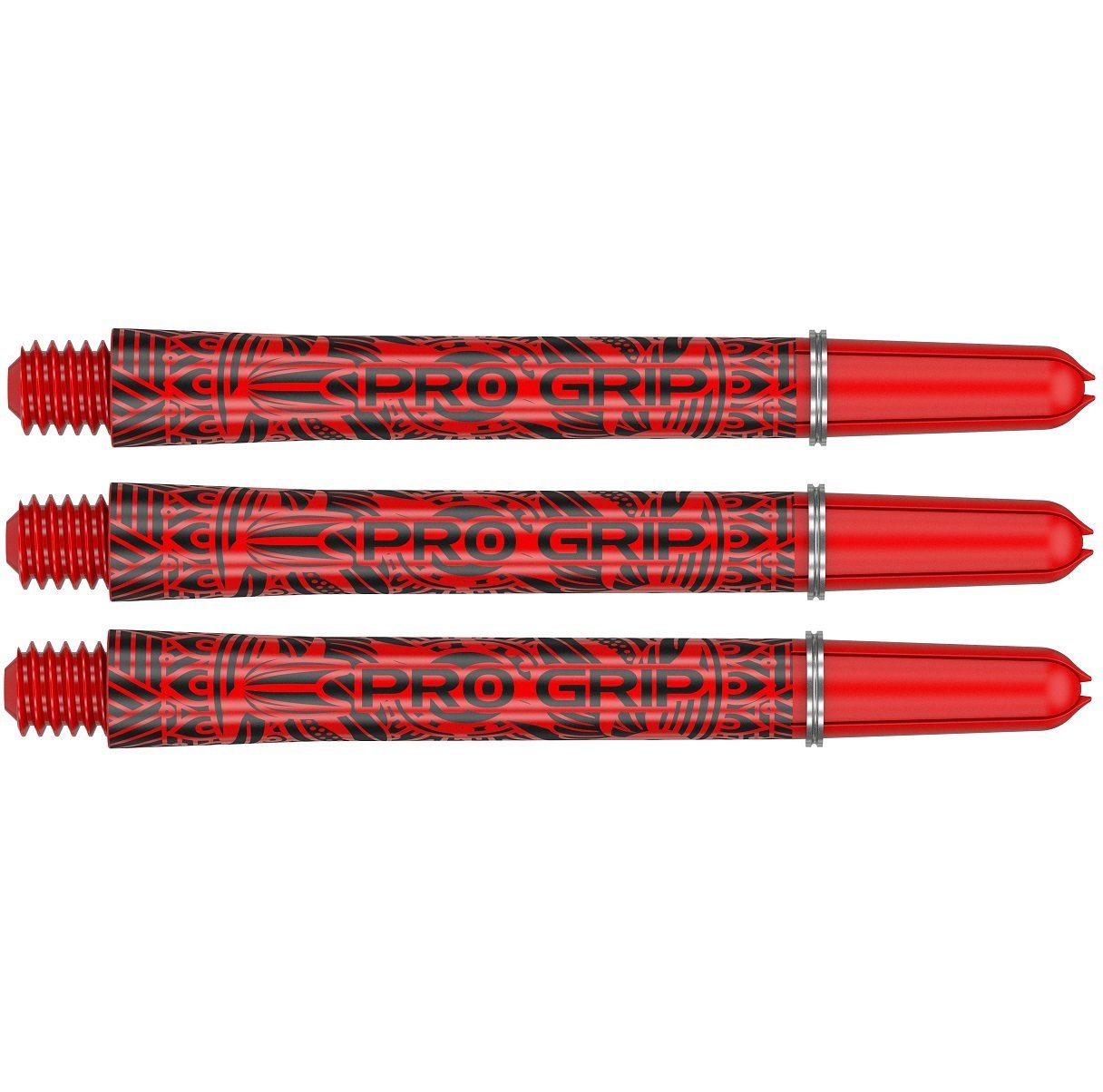 Lot de 3 Tiges de flechettes Target INK Pro Grip Rouge Medium - 6556